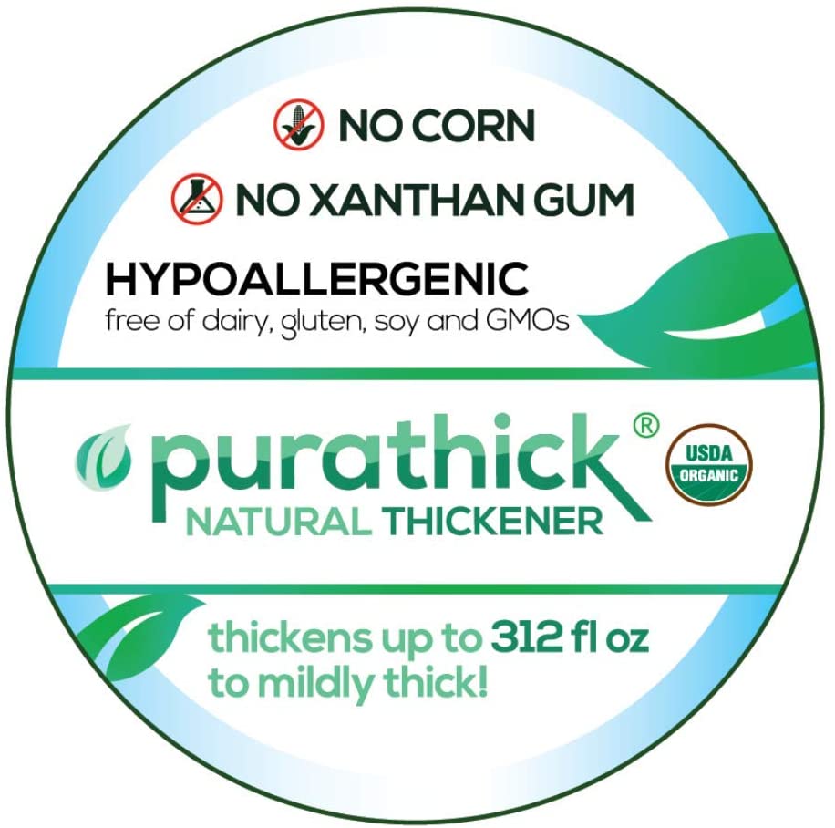 Purathick Organic Beverage Thickener | Thicken Food and Drinks | Canada ...