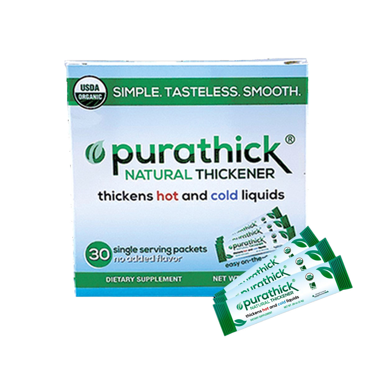 Purathick Organic Beverage Thickener | Thicken Food and Drinks | Canada ...